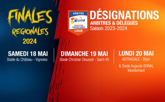 Finales régionales 2024 : désignations des officiels – LIGUE BOURGOGNE ...